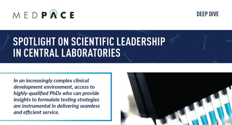 Medpace Central Laboratories | Global Capabilites for Cliniacl Research