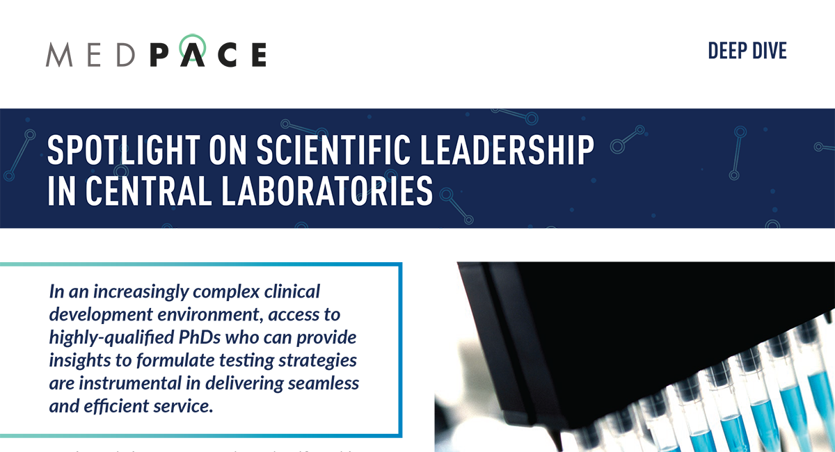 Capabilities | Medpace Central Labs
