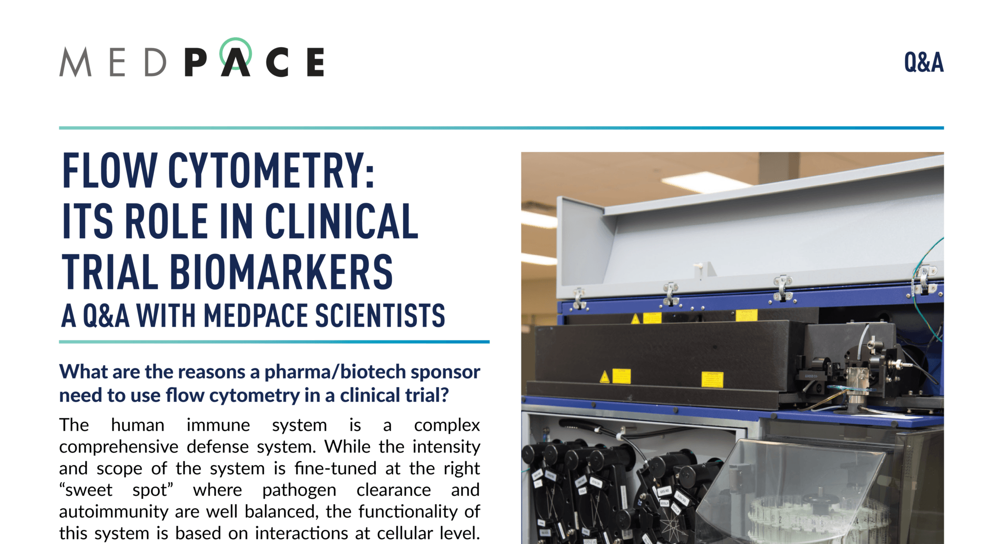 Biomarkers | Medpace Central Labs