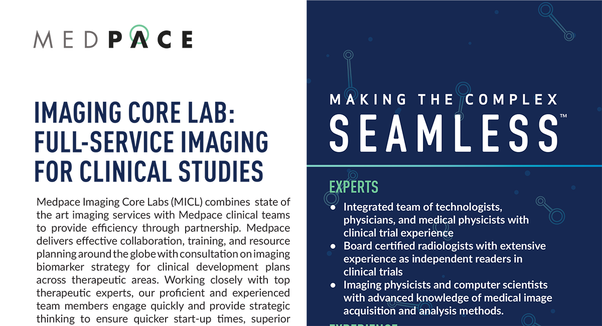 Medical Imaging Core Lab | Medpace