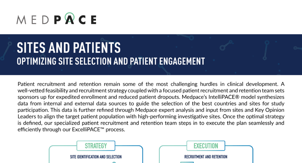 Sites & Patients | Medpace CRO