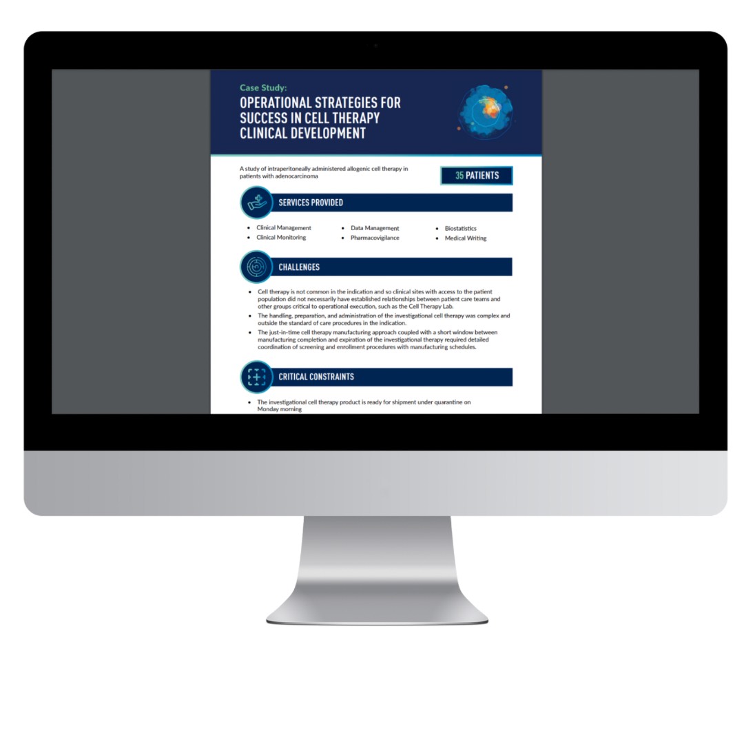 [Case Study] Operational Strategies for Success in Cell Therapy ...